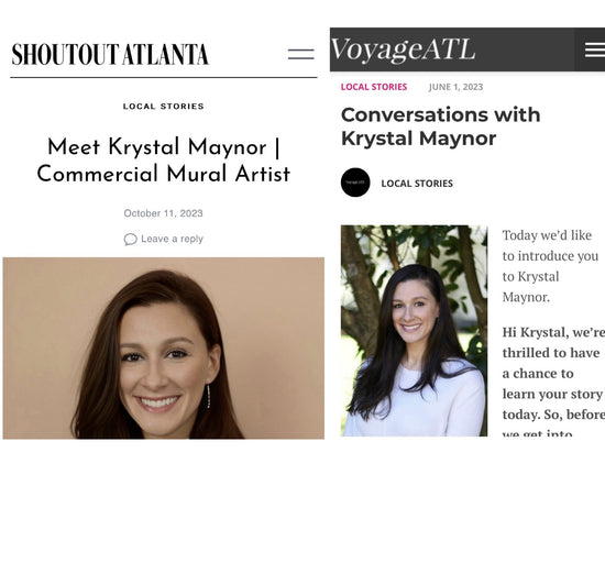 Krystal Michelle Mural Studio I Atlanta based muralist and designer ...